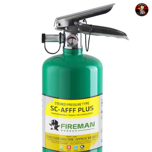 เครื่องดับเพลิง ชนิดเคมีสูตรน้ำ (SC-AFFF Plus) ขนาด 5 ปอนด์ (แถมขาเเขวน) — ร้านไทยจราจร