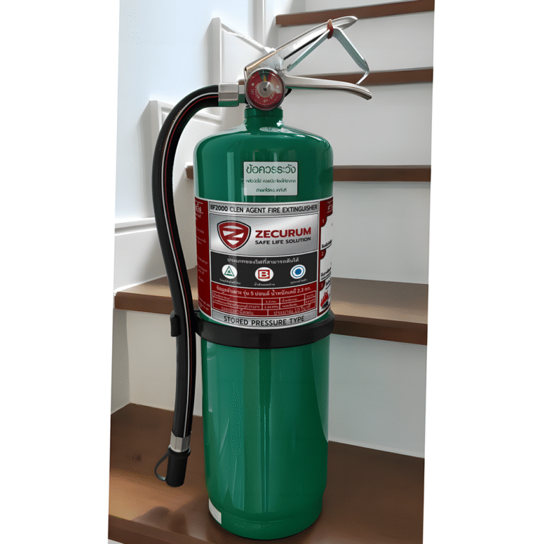 เครื่องดับเพลิงชนิดน้ำยาเหลวระเหย BF2000 รับประกันคุณภาพ 1 ปี